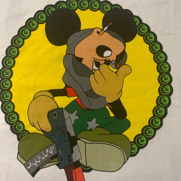 Vintage | Shirts | Sicko Taliban Mickey Mouse Lighter Tee | Poshmark